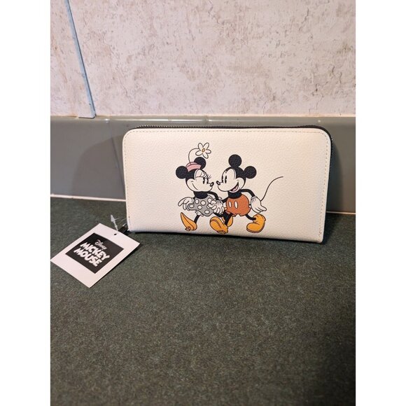 Disney | Bags | Disney Micky Minnie Mouse Wallet Aldi 224 Limited ...